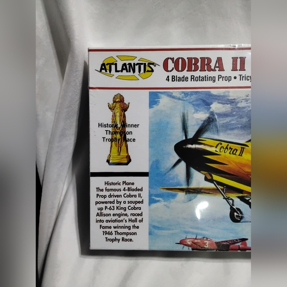 Atlantis | Other | Atlantis Cobra Ii Historic Aircraft Model Kit | Poshmark